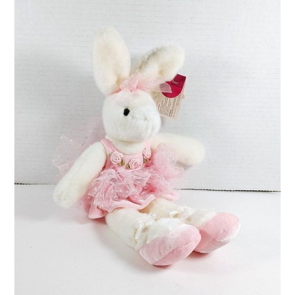 Russ | Toys | Russ Berrie Ophella Little Tutu White Pink Ballerina ...